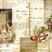 20 Pg AUTUMN HARVEST - HARVEST Themed Vintage Papers & Floral Nature ...
