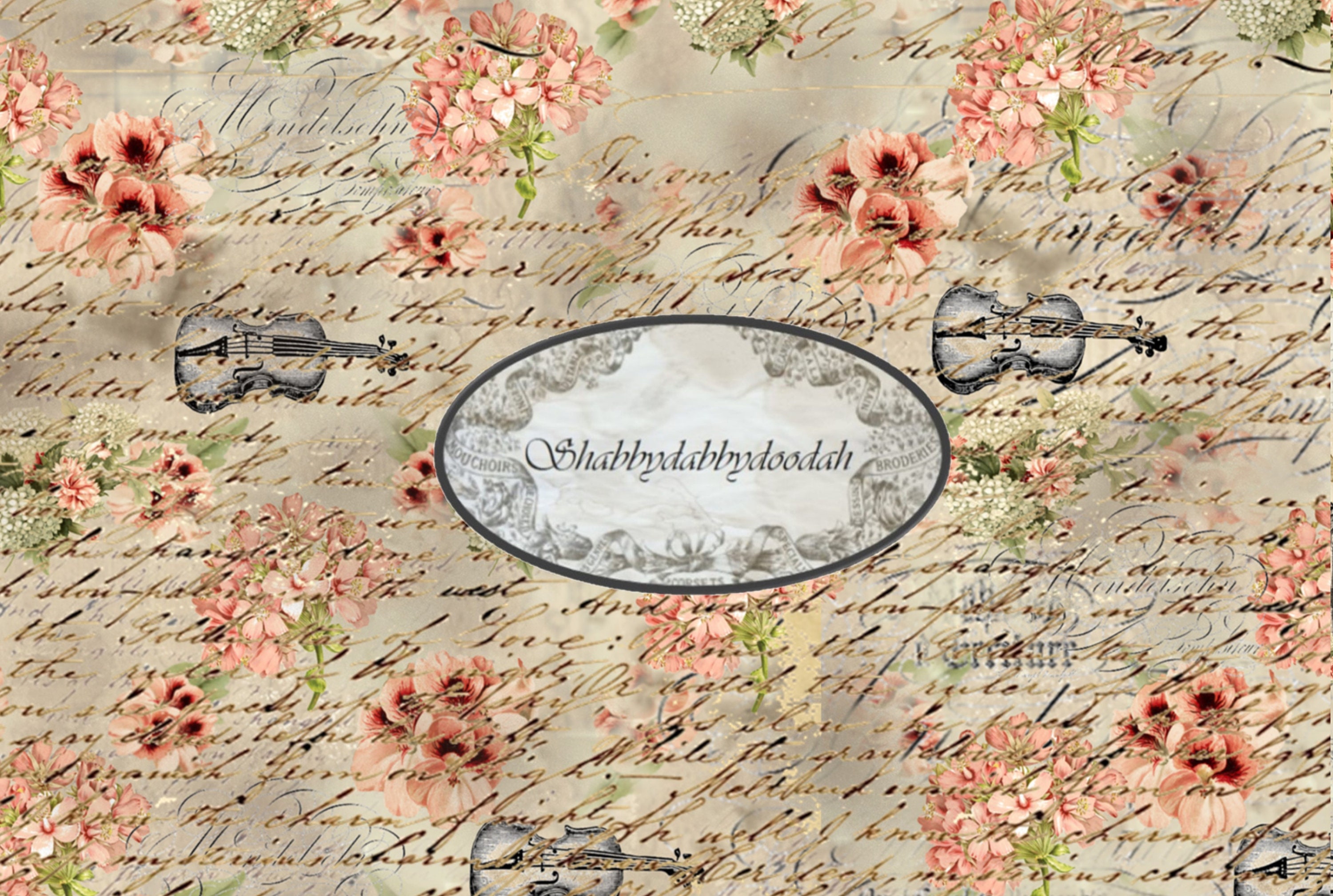 13 Pg VINTAGE VIOLA Vintage Pretty Themed Collage Digital | Etsy Australia