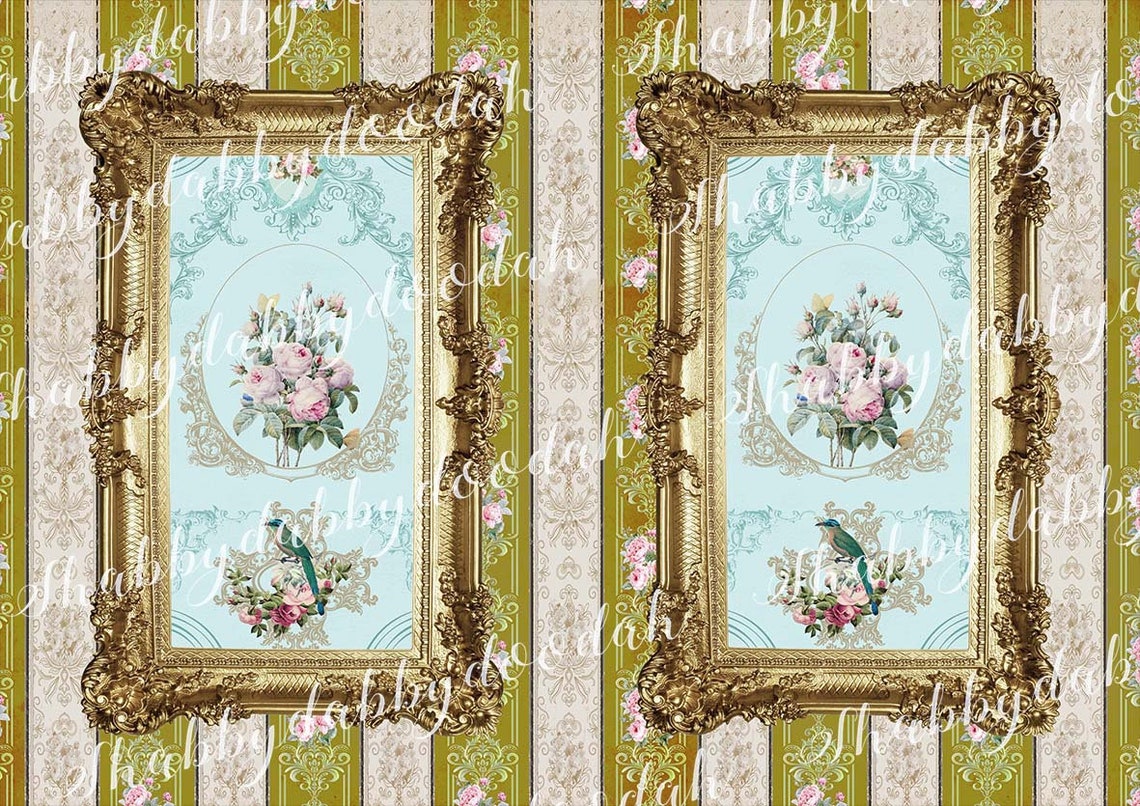 33 Pg the REGENCY ERA Collection Beautiful Background Pages Themed ...