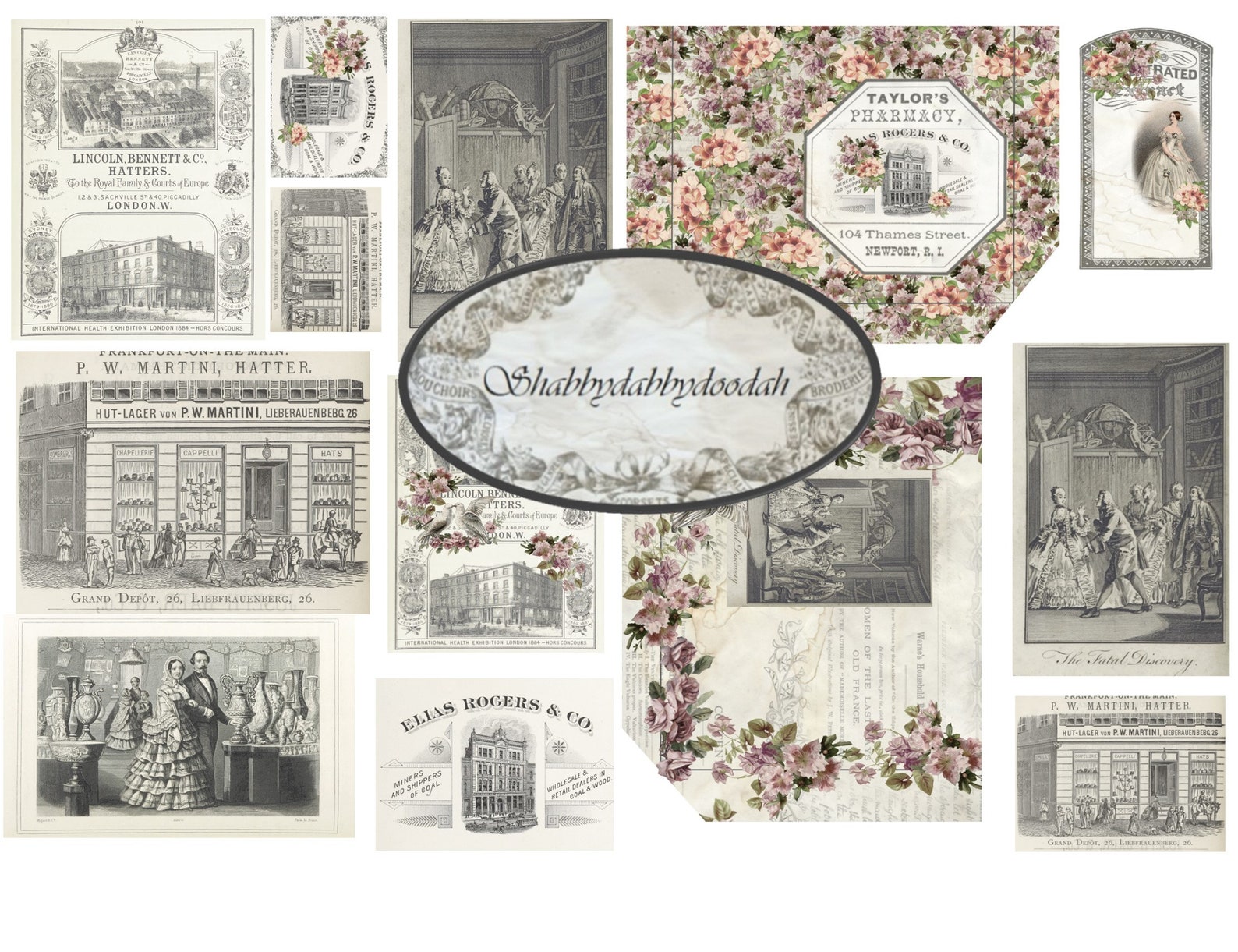 The Secret Garden 23 Page Junk Journal Printable Kit Vintage Images ...