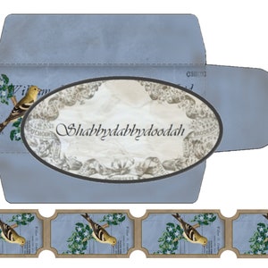 16 Pc Vintage Bird Themed Invoices Envelopes Tickets Tags - Etsy UK