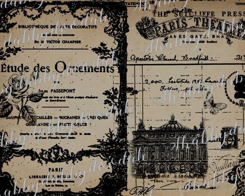 CORE JUNK JOURNAL Brown Paper Pack Digital Download | Mix & Match ...