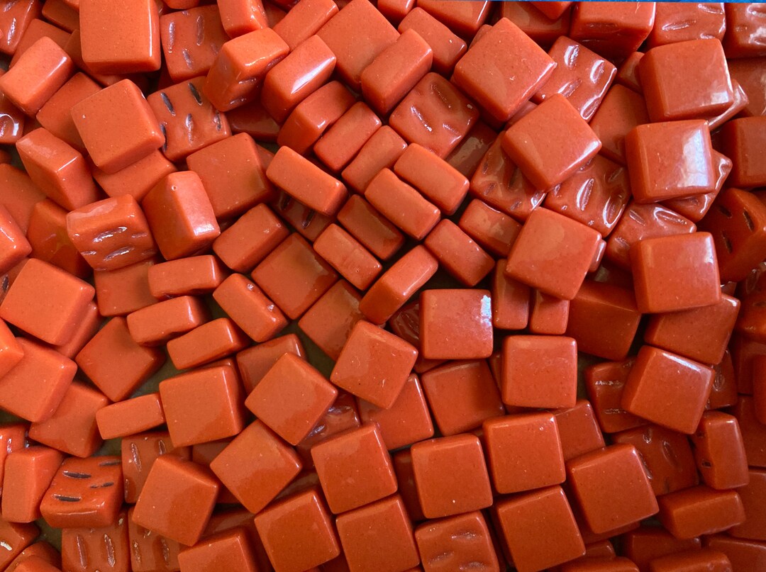 12mm X 12mm X 6mm Seville Mosaic Vitreous Glass Tiles 100 Tiles per ...