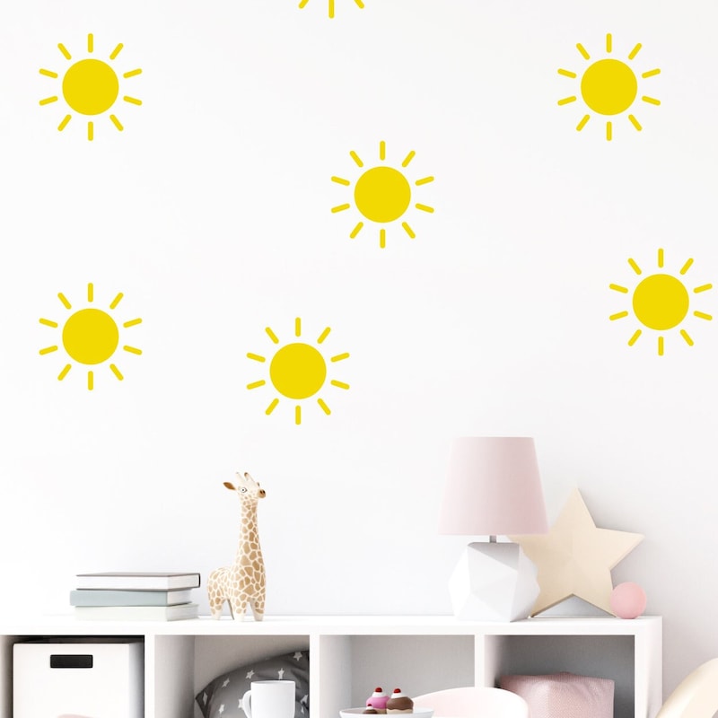 Sunshine Wall Decal - Etsy