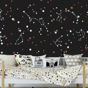 Constellation Wall Decals, Outer Space Wall Decal, Zodiac Wall Decor ...