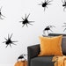 Large Spider Wall Decals - Spiders Vinyl Sticker - Halloween Decor ...