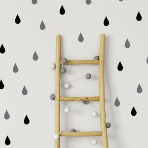 Rain Drop Wall Stickers, Rain Drop Wall Decals, Raindrop Wall Stickers ...