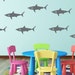Shark Wall Decal - Shark Vinyl Decals for Walls - Shark Week Decals ...