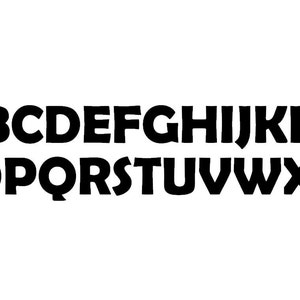 Alphabet Wall Decal for Kids Room, Library Wall Decal, School Wall ...