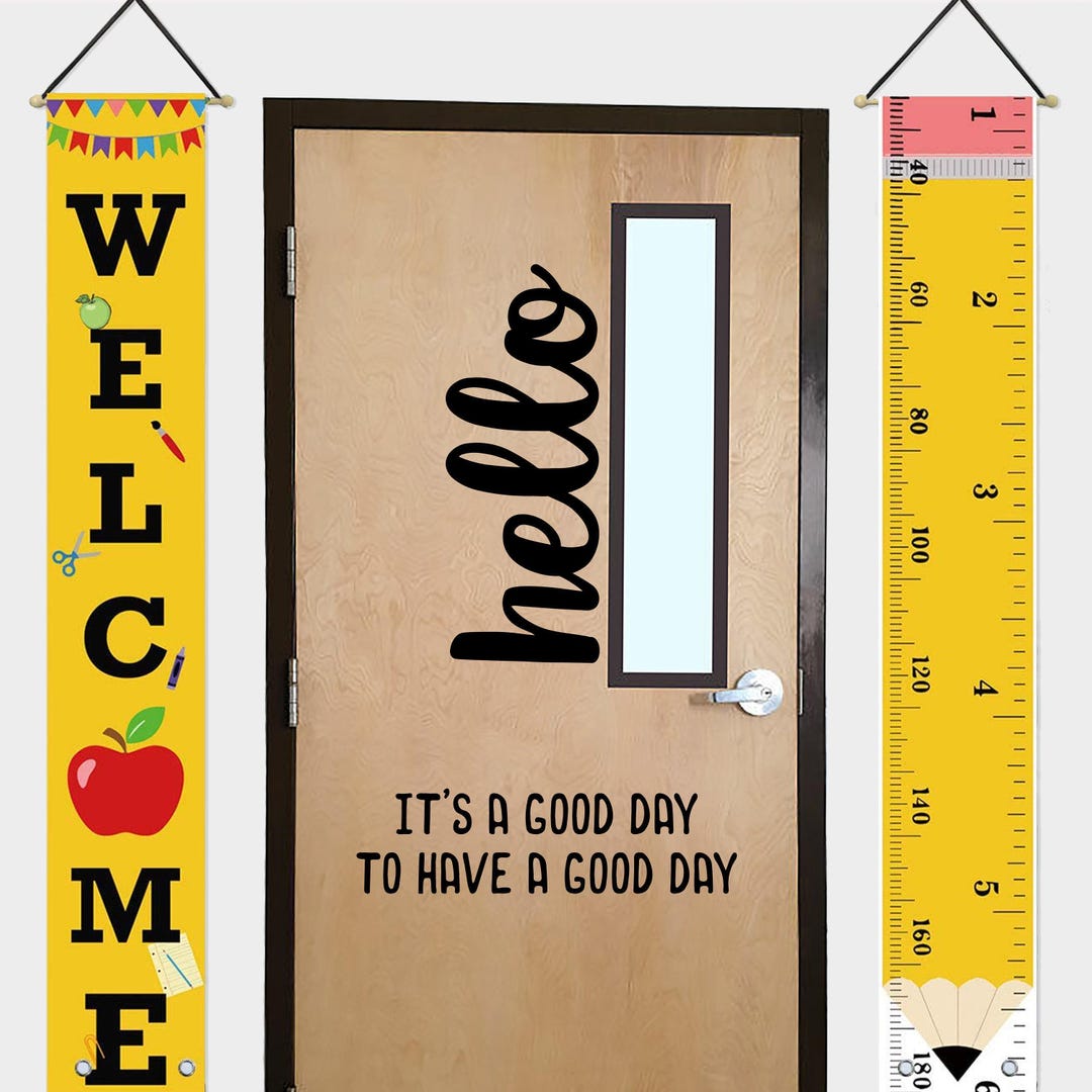 Classroom Door Decal: 'it's a Good Day' Vinyl Sticker - Etsy
