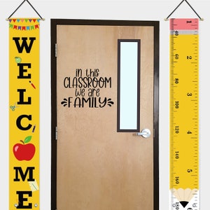 In This Classroom We Are Family Classroom Decal, Classroom Door Vinyl ...