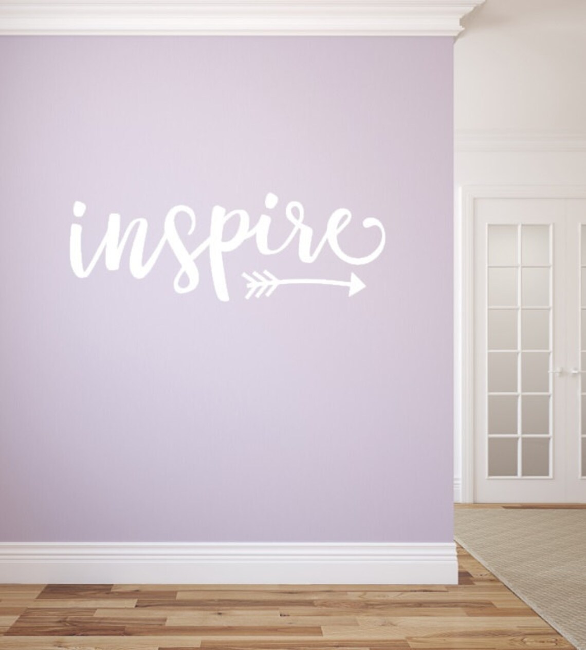 Inspire Wall Decal Motivational Wall Decal Inspirational | Etsy