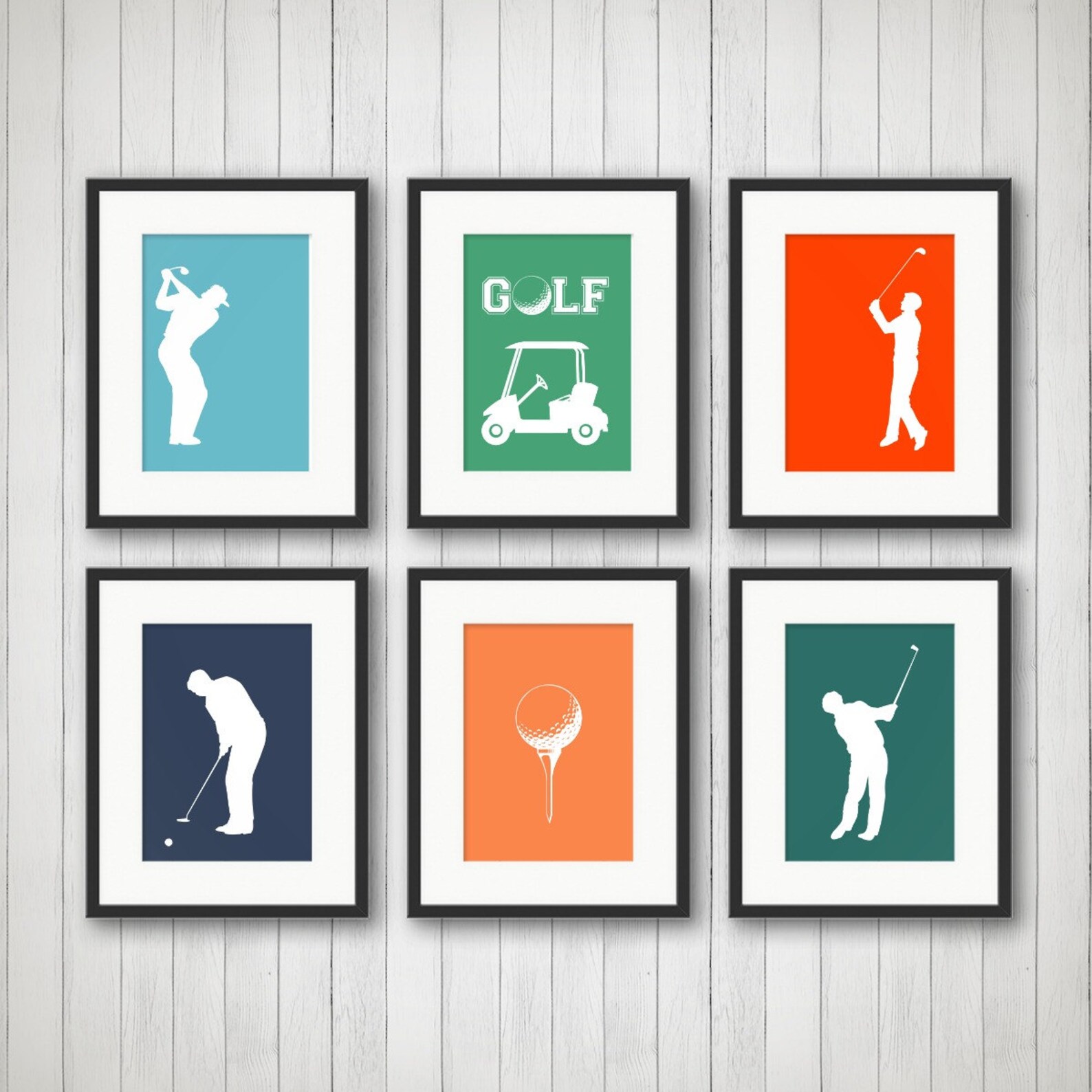 Golf Wall Art Golf Gifts for Men Gift for Golfer Golfing - Etsy