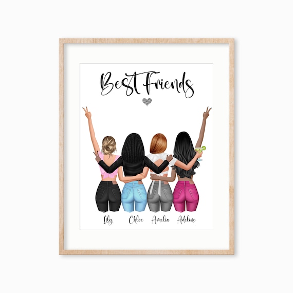 Personalized Best Friends Gift BFF Gifts Best Friend - Etsy