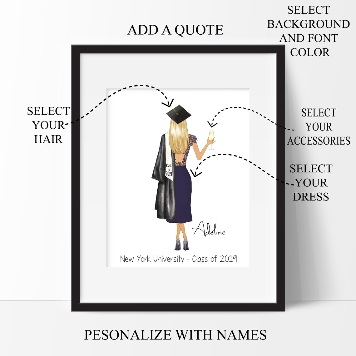 Graduation Gift for Her University Gifts College Grad Gift | Etsy