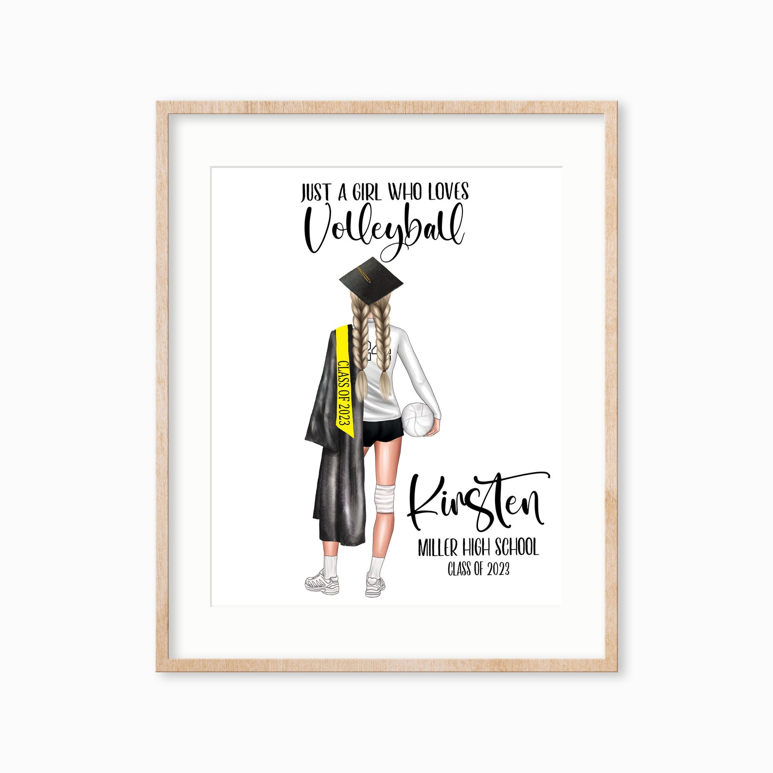 Volleyball Grad Gift Volleyball Player Gifts Volleyball - Etsy