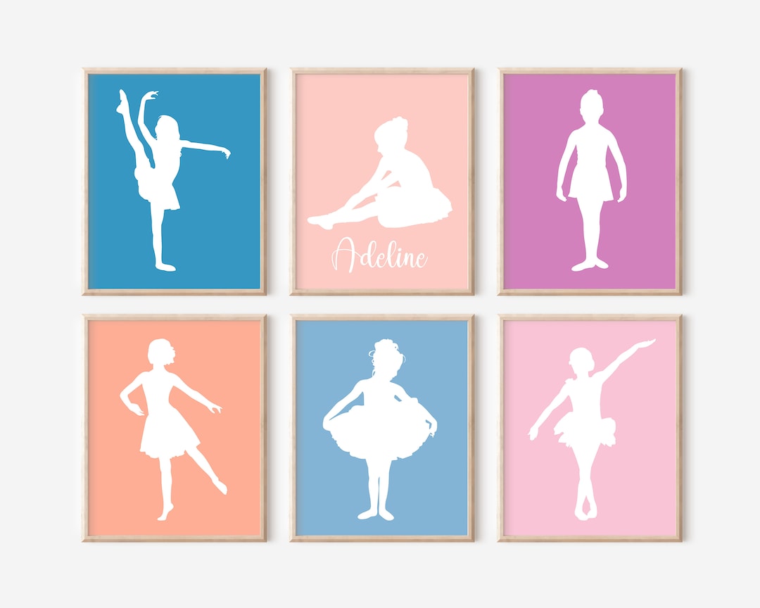 Custom Ballet Dancer Prints, Ballet Studio Decor, Ballerina Wall Art ...