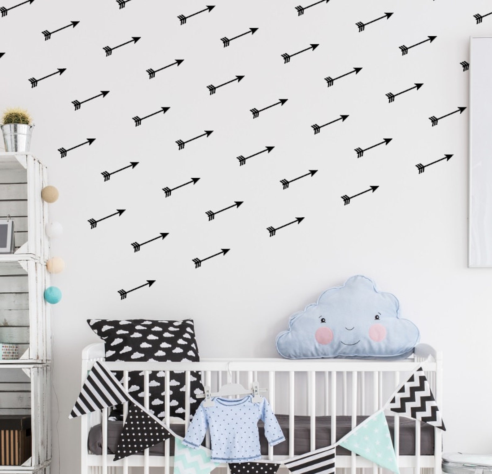 Arrow Wall Decals Arrow Wall Sticker Arrow Decal Arrow - Etsy