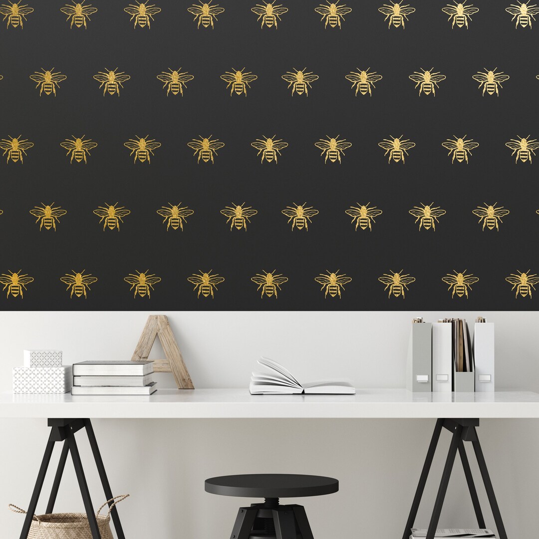 Bee Wall Decals, Bee Decor for Home, Bee Wall Art, Bumble Bee Decor ...