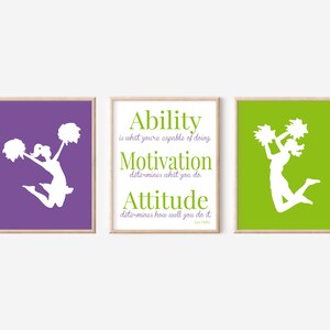Custom Cheerleader Wall Art, Cheerleader Decor, Gift for Cheerleaders ...