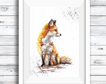 Fox home decor | Etsy
