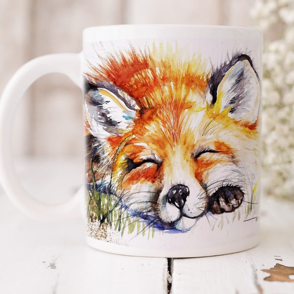 Fox Mug - Etsy