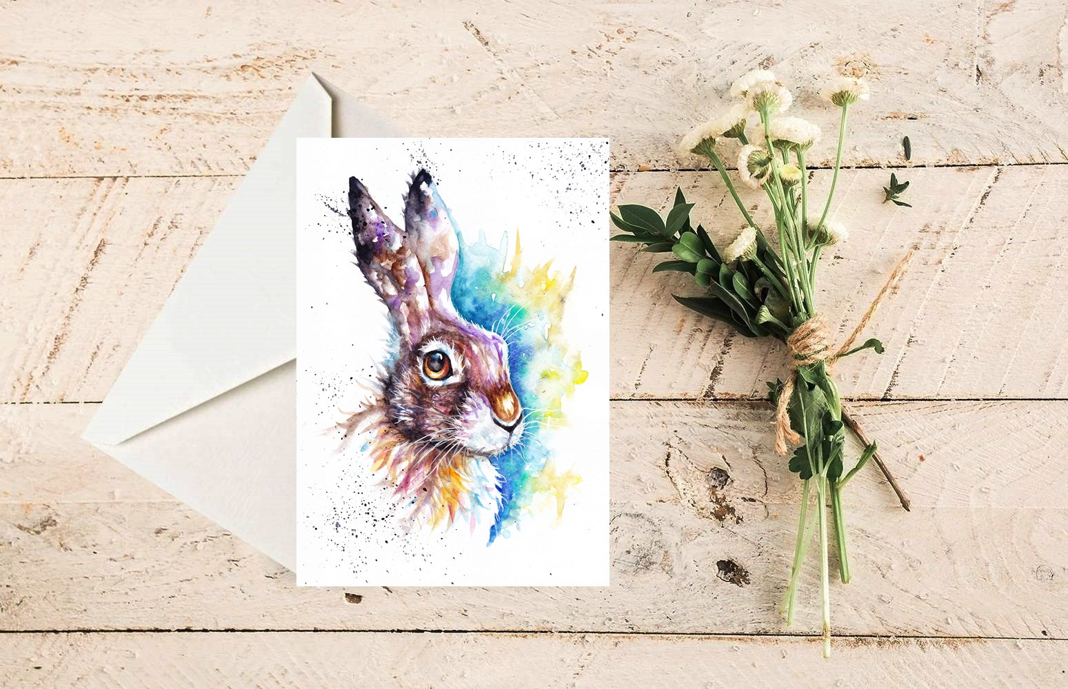 Hare Watercolor Print Hare Wall Art Hare Gifts Hare Artwork - Etsy UK