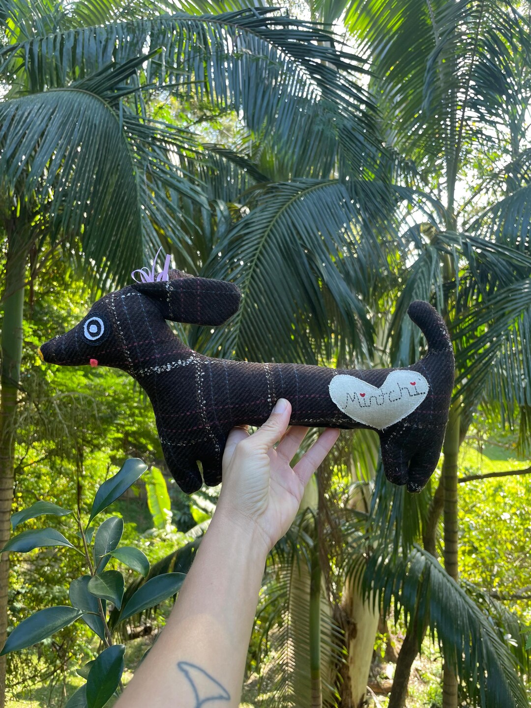 Peanut the Dachshund, Sausage Dog Softie, Sausage Dog, Dachshund, Dachshund Softie - Etsy