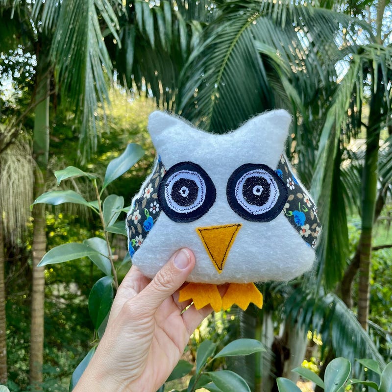Owl Soft Toy - Etsy