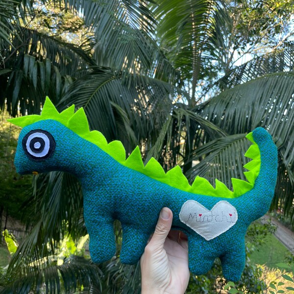 Dinosaur Softie - Etsy