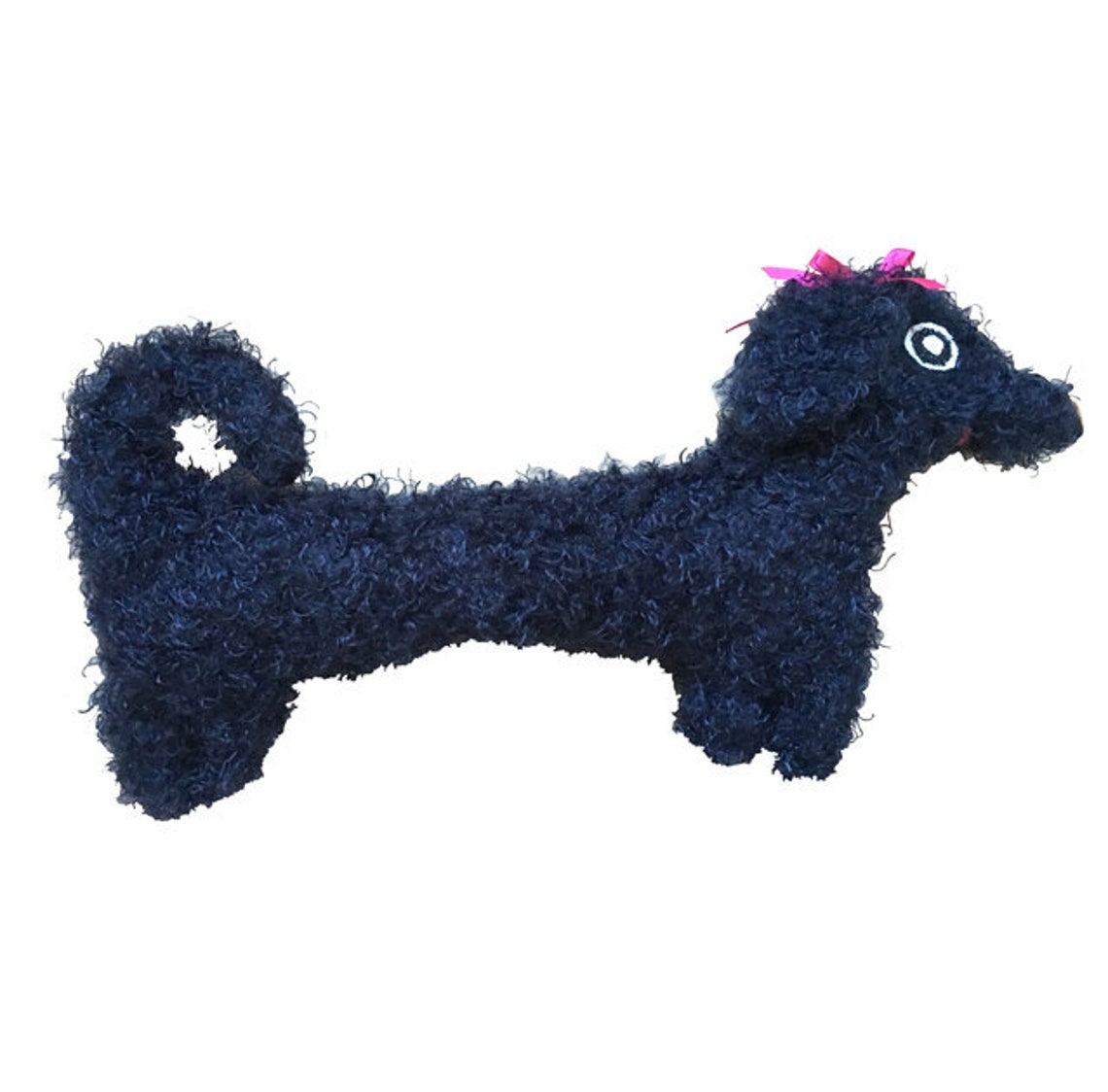 Lola the Toy Poodle Navy, Poodle Toy, Poodle Softie, Toy Poodle Softie ...