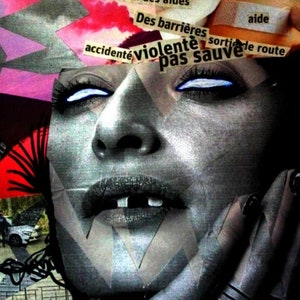 Collage on Homeless Women - Etsy