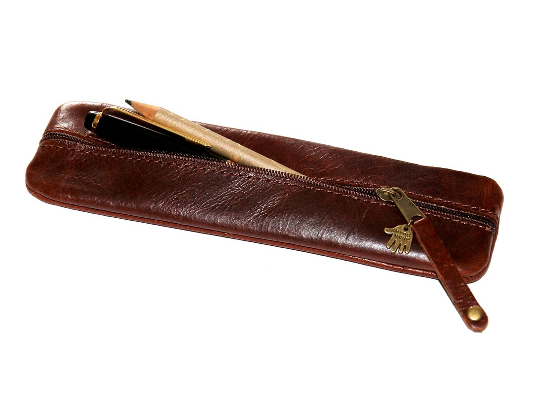 Pencil Case Uni Pencil Case Leather Also for MEN Pencil Case Leather ...