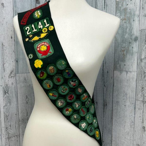 Girl Scout Sash - Etsy