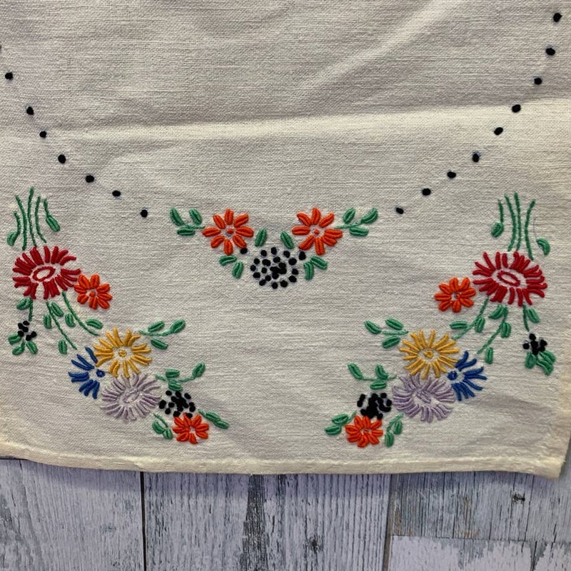 Needlepoint Table Cloth - Etsy