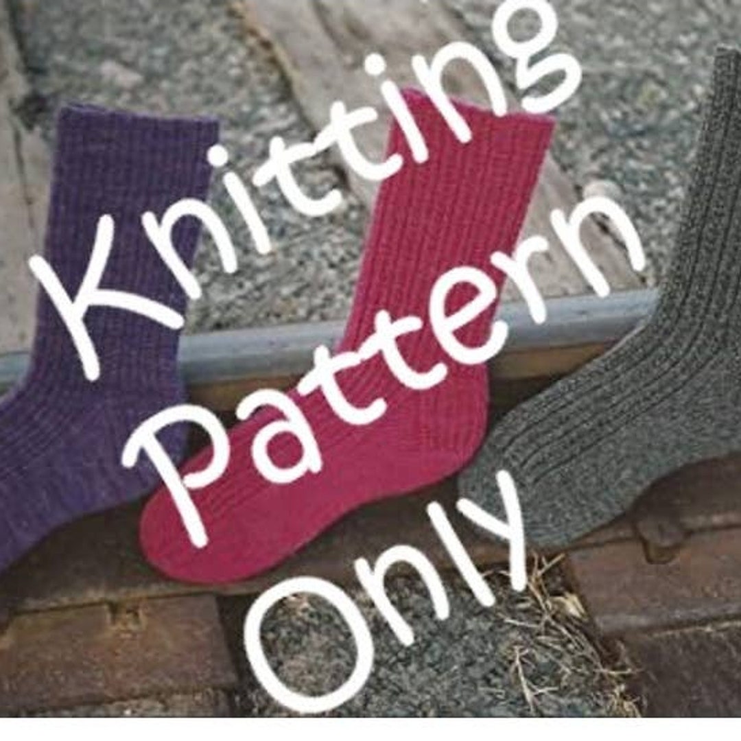 New Fiber Trends AC-51 Railroad Rib Socks Eveylyn Clark Knitting ...