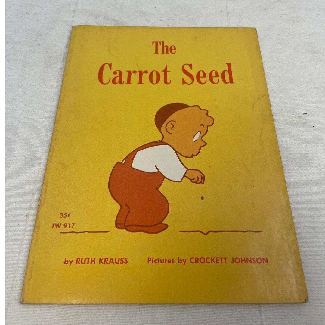 Vintage 1966 Scholastic the Carrot Seed by Ruth Krauss Childrens ...