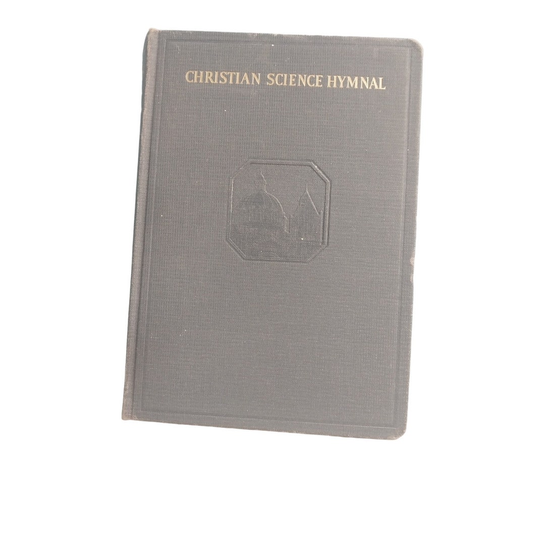 Vintage 1937 Christian Science Hymnal Hardcover Book by Mary Baker Eddy - Etsy