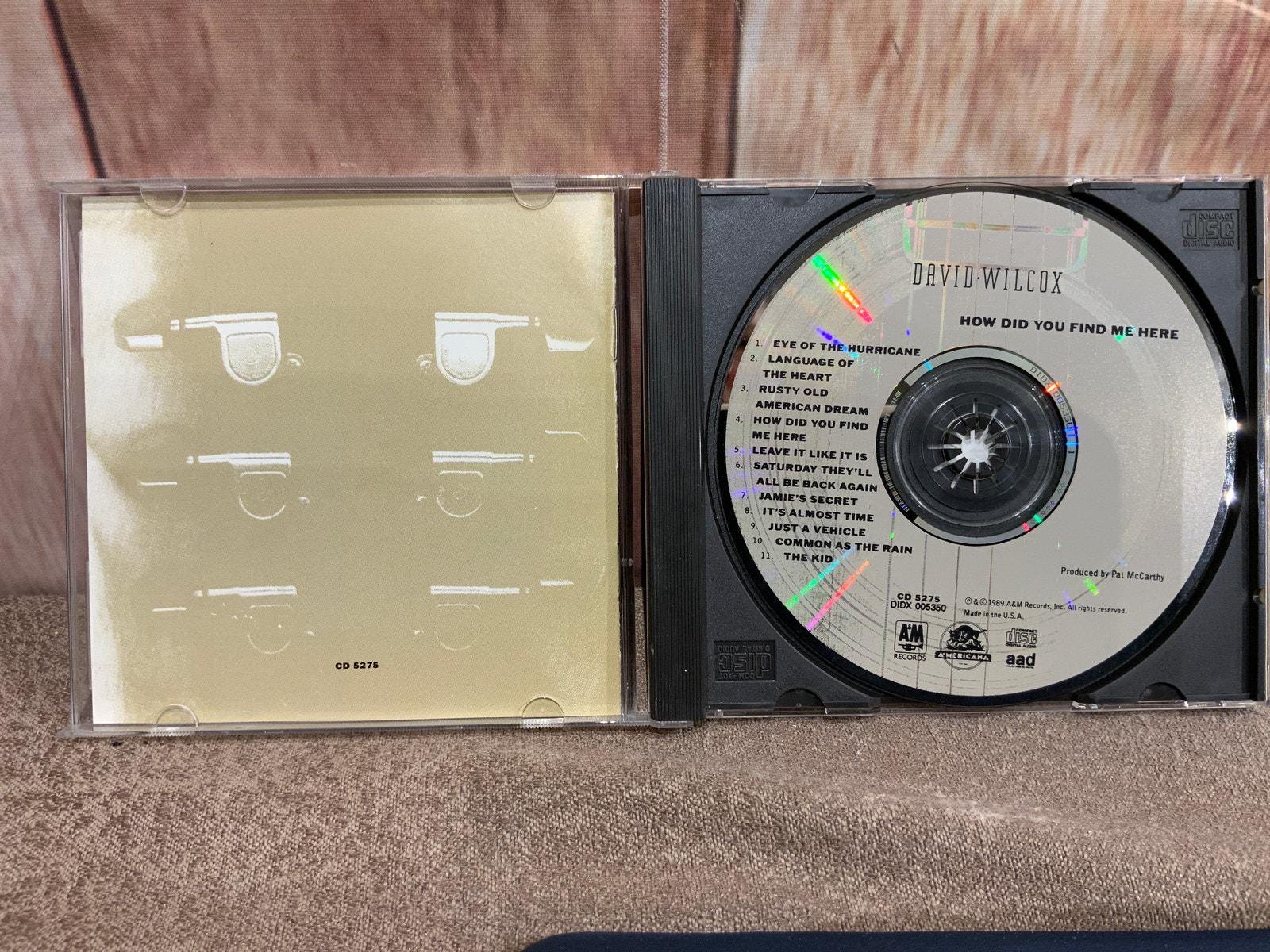 1989 David Wilcox How Did You Find Me Here Audio Music CD - Etsy