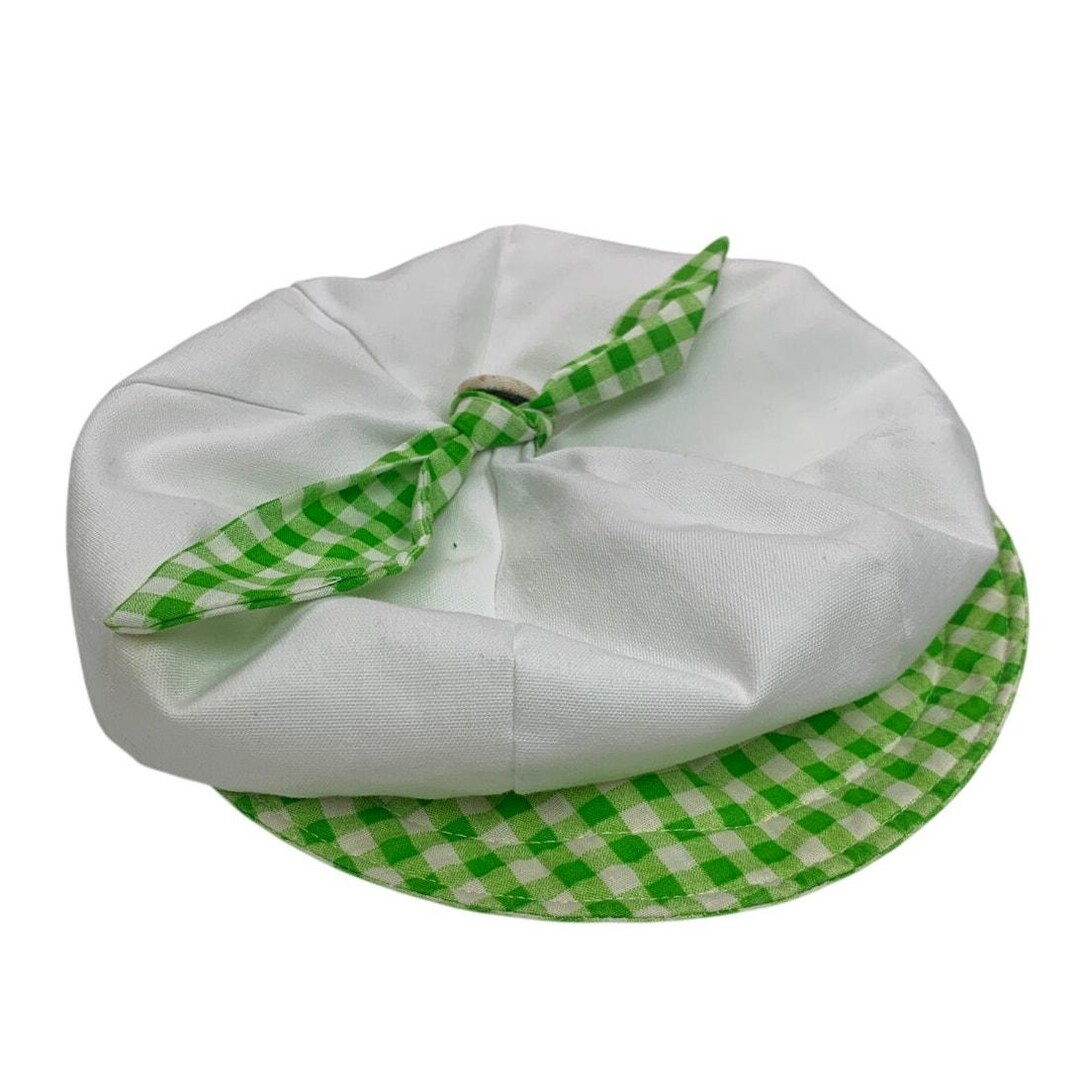 Vintage 1960s Exclusively Derby Cap Co Louisville KY Childrens Gingham ...