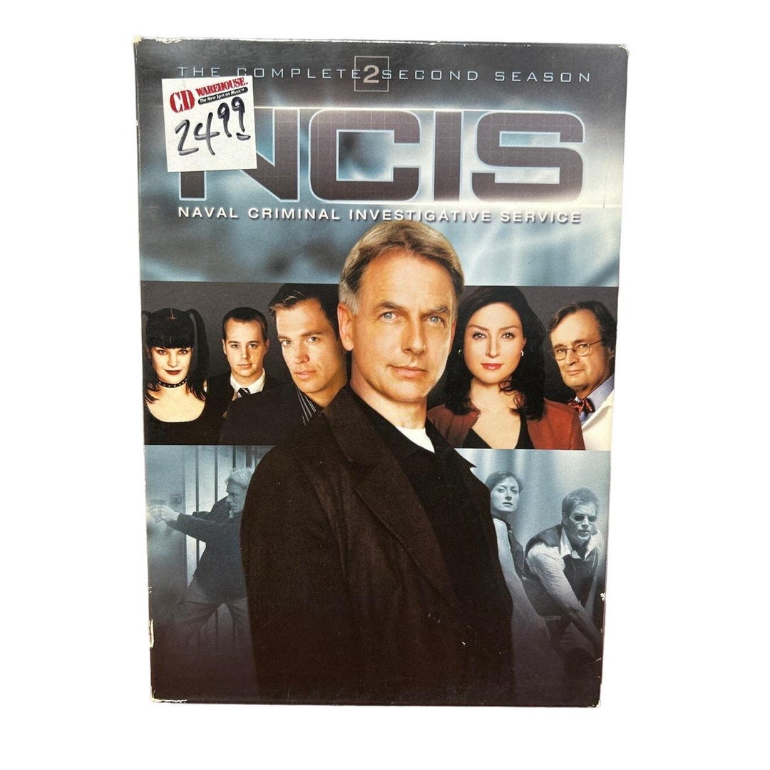 2005 NCIS Complete Second Season 2 TV Series 6 Disc DVD Box Set ...