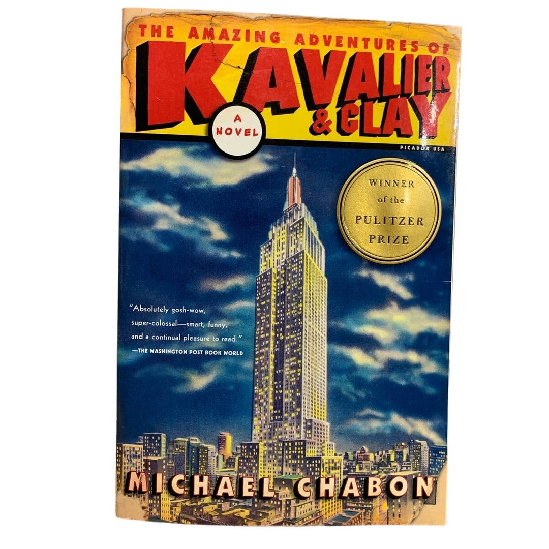 Vintage 2000 the Amazing Adventures Kavalier Clay Paperback Novel ...