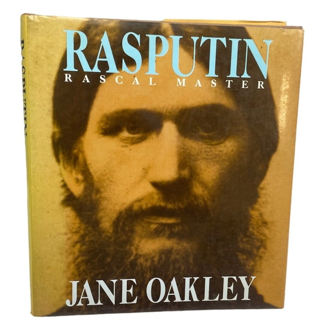 Vintage 1989 Rasputin Biography Rascal Master Hardback Book by Jane ...