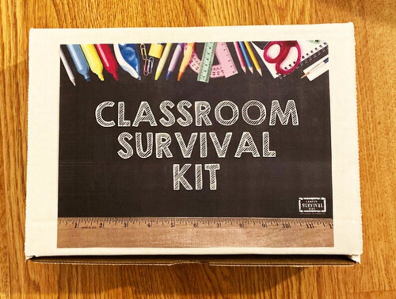 Back to School Classroom Survival Kit Supplies for Your - Etsy Canada