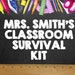 Back to School Classroom Survival Kit - Supplies for Your Favorite ...