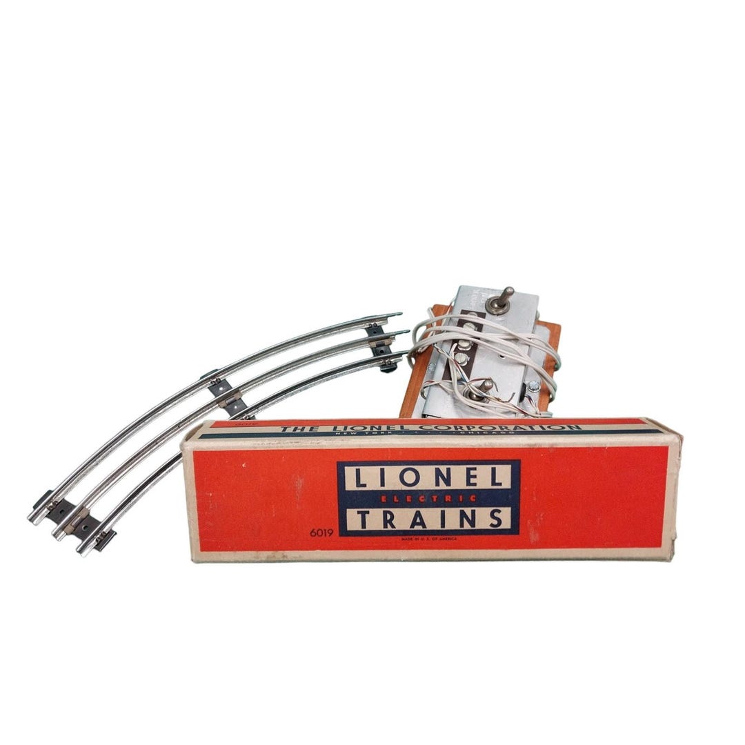 Vintage Lionel Remote Control Track Set W 100 Additional Rail Track ...