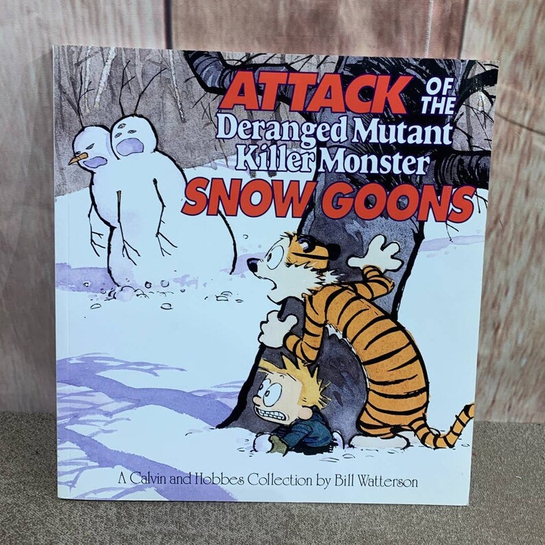 1992 Calvin and Hobbes Attack of the Snow Goons Bill Watterson ...