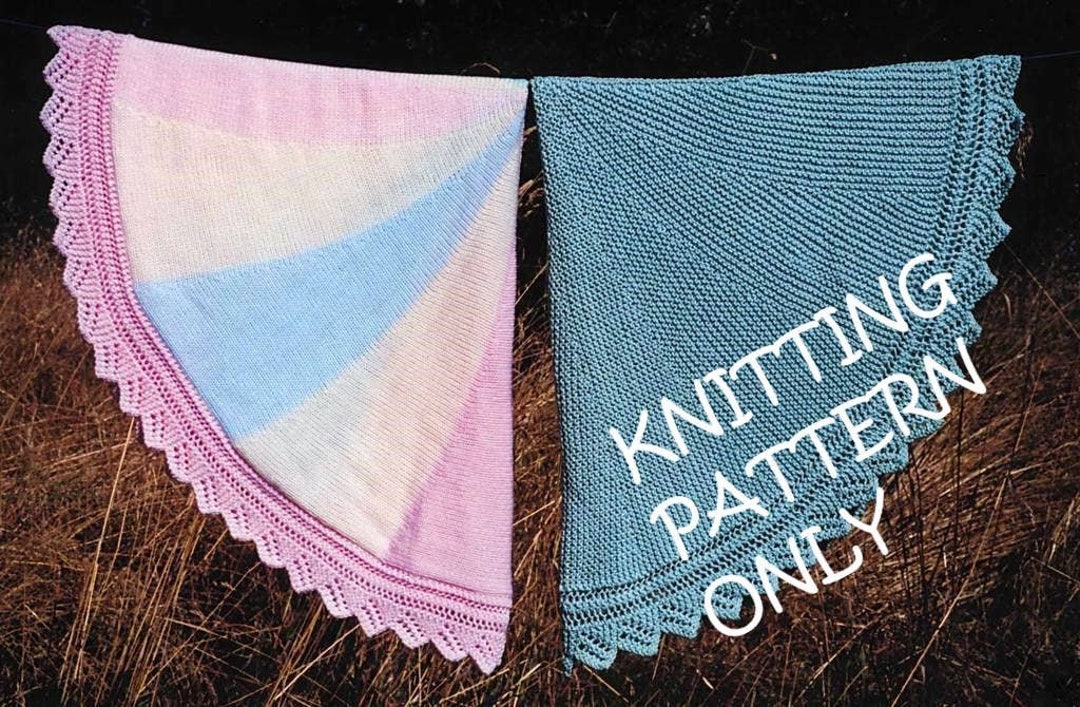 NWT Annie Dempsey Oat Couture Pinwheel Afghan for Baby BB205 Knitting ...