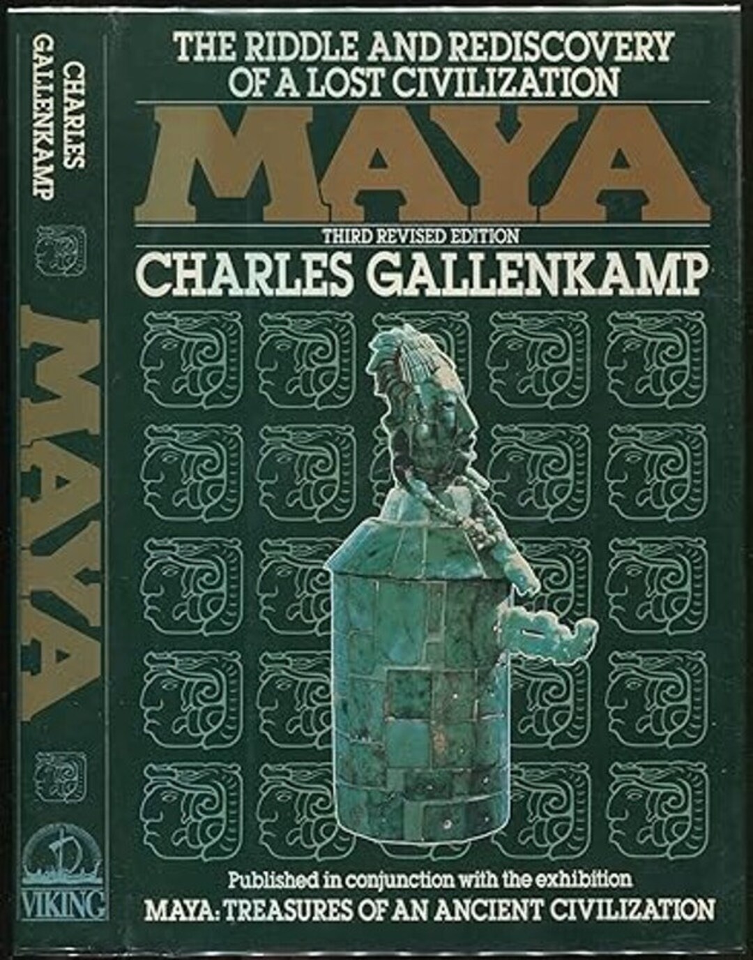 Vintage 1985 Maya Riddle Rediscovery Lost Civilization Book Charles ...