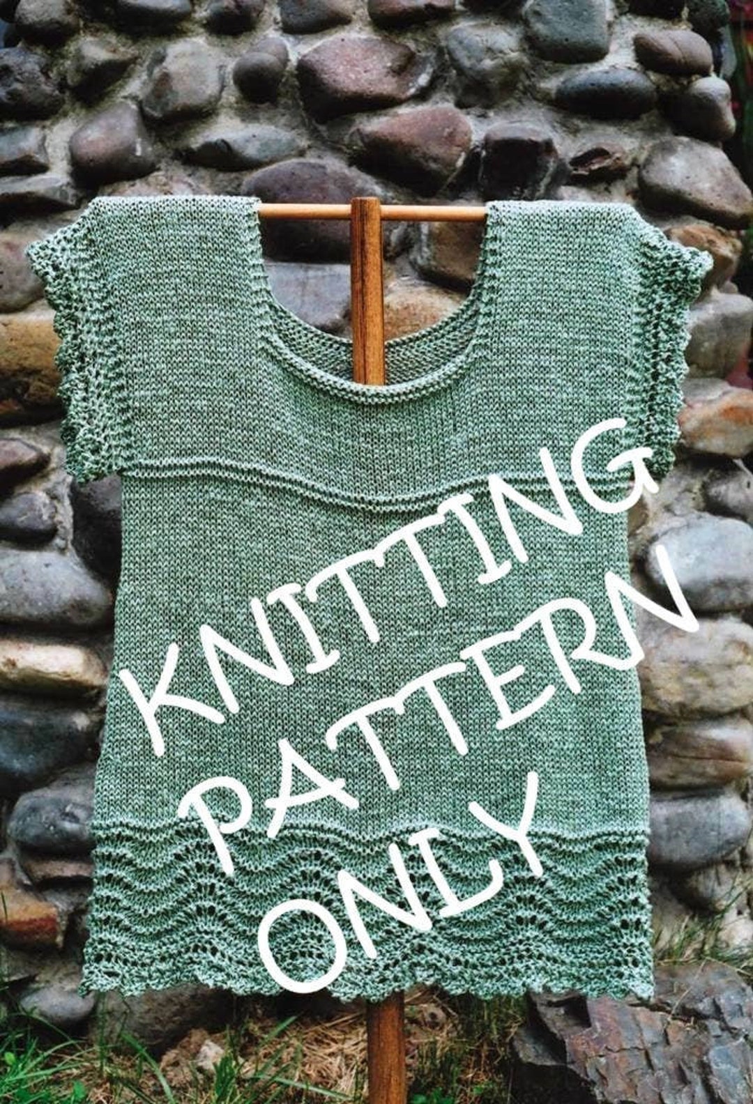 NWT Annie Dempsey Oat Couture GU412 Penelope Blouse Sweater Knitting ...